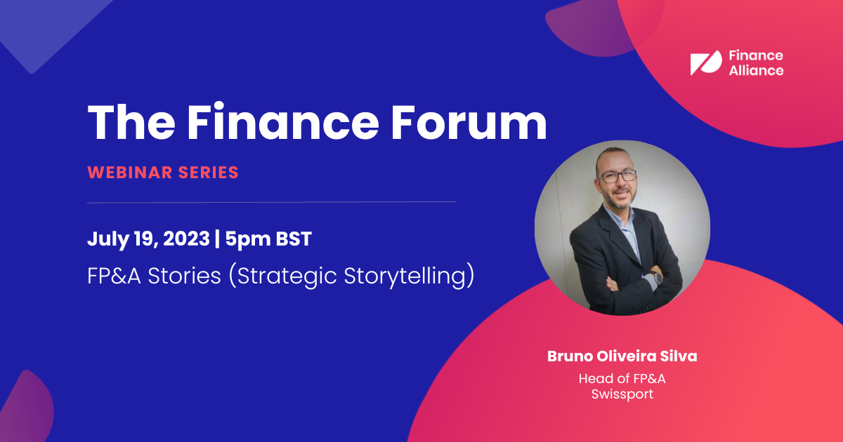 The Finance Forum Webinar with Bruno Oliveira Silva