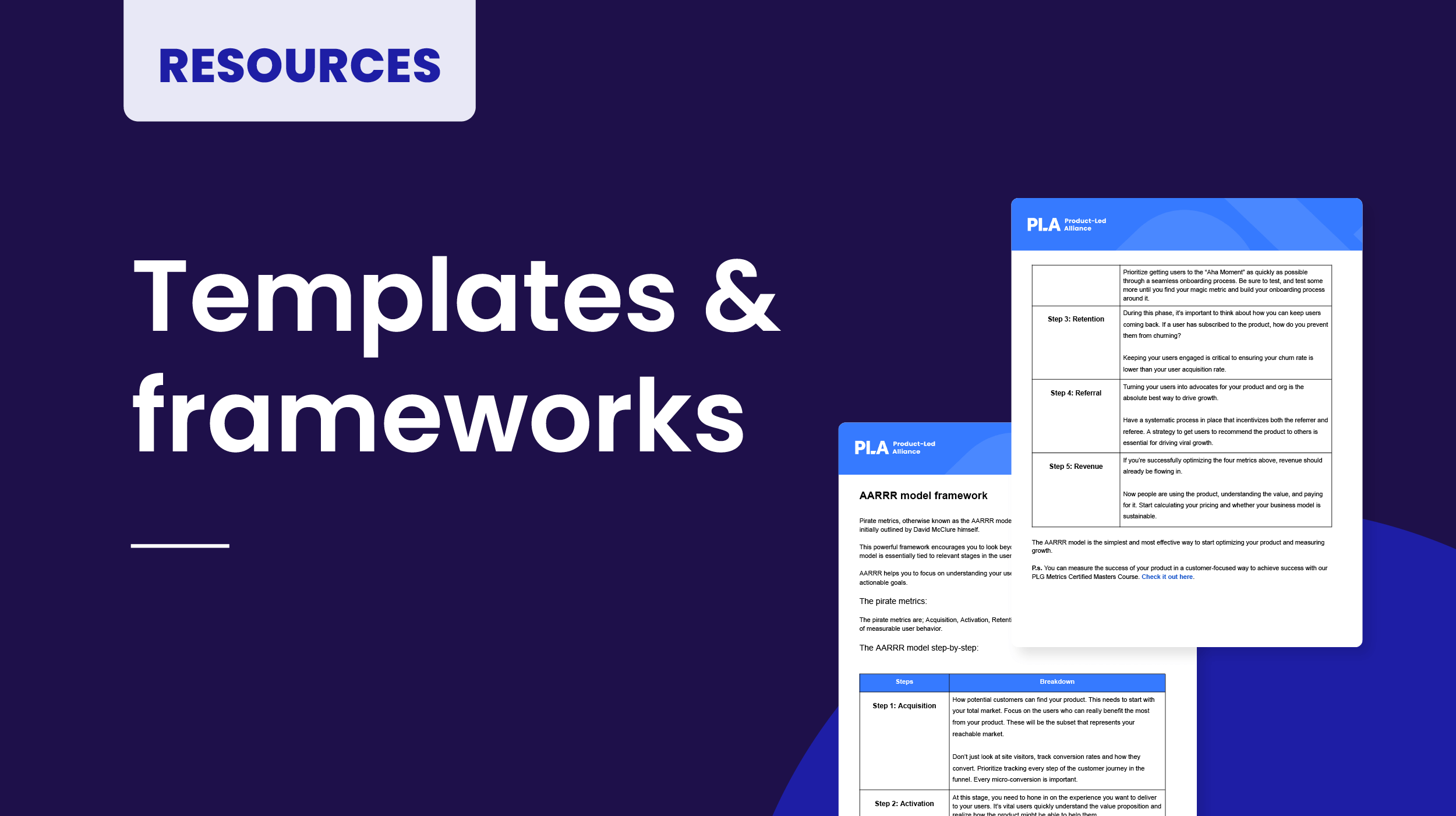 Templates & frameworks