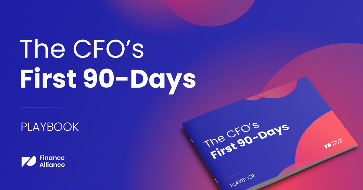 The CFO's First 90-Days Playbook