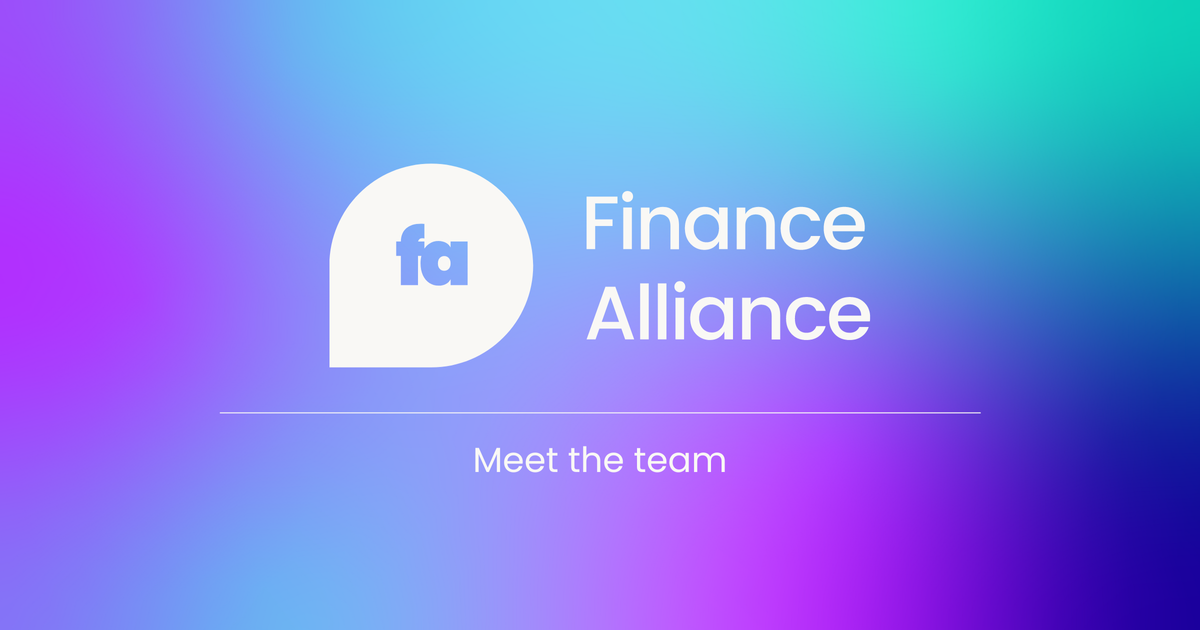 Meet the Finance Alliance team